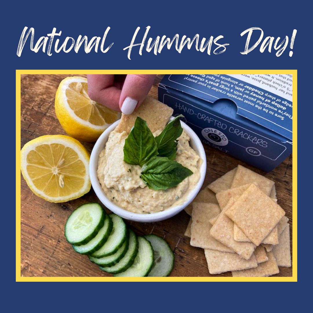 May 13 is National Hummus Day! – Onesto Foods